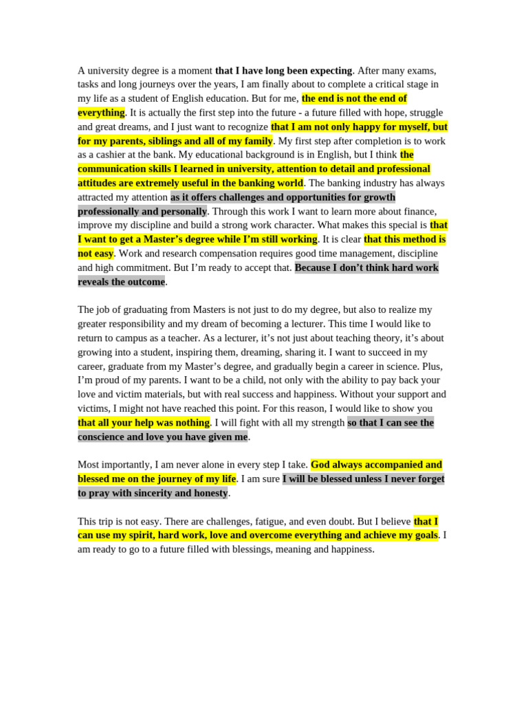The First Step To Dreams and Family Happiness | PDF | Disciplines ...