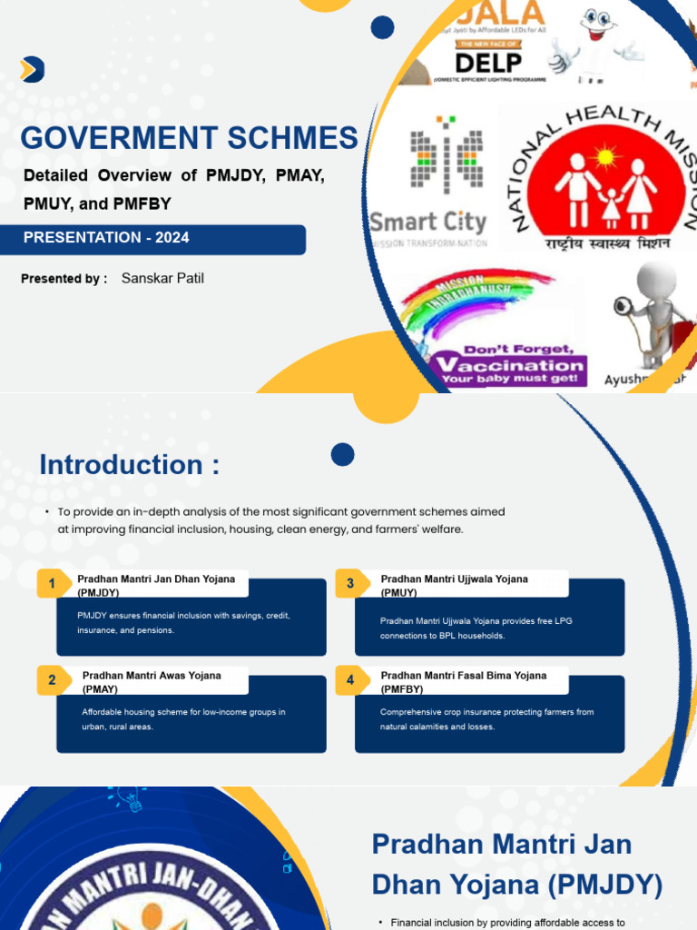 Overview of Key Government Schemes | PDF | Economies