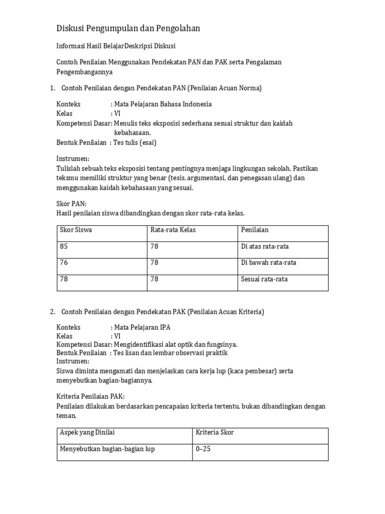 Pengalaman dan Kendala Pendekatan PAN-PAK | PDF