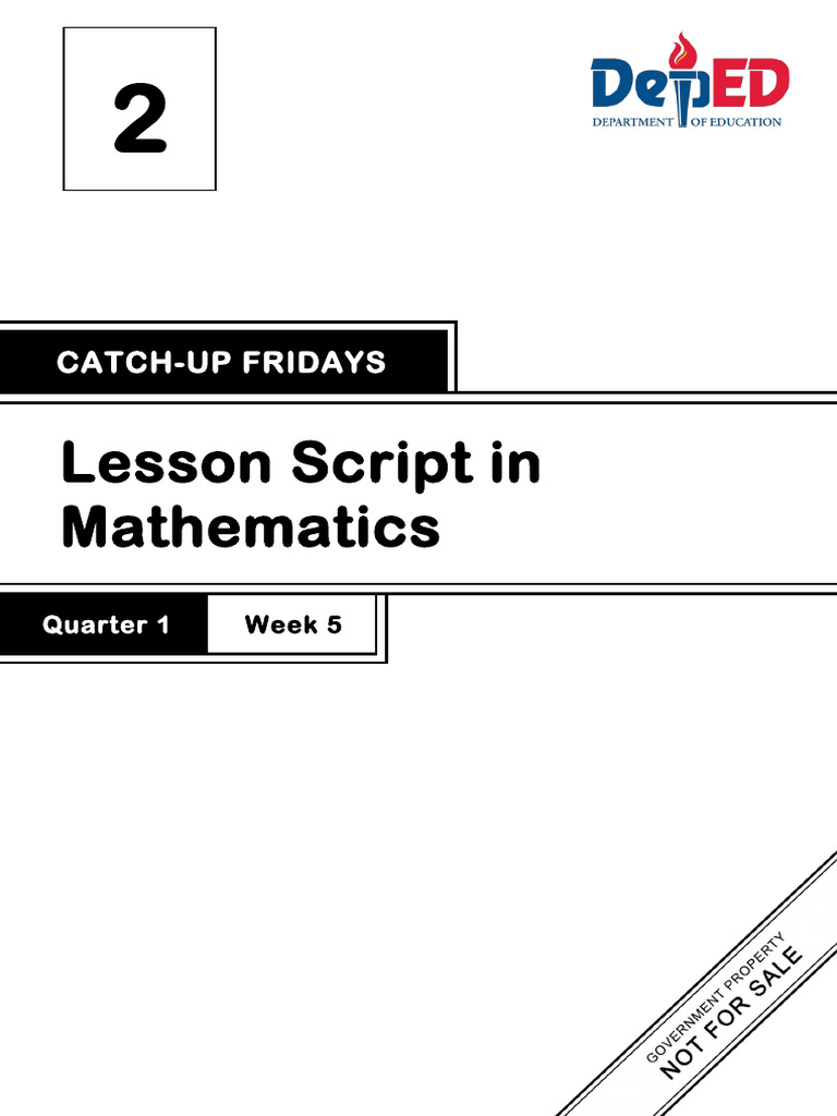 Co 2024 Ls Grade2 Cuf Math q1 w5 | PDF