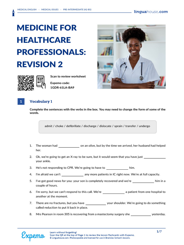 Medicine For Healthcare Professionals Revision 2 British English ...