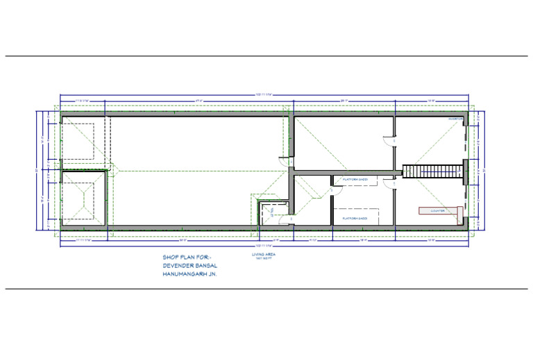 Shop Plan 30X90 | PDF
