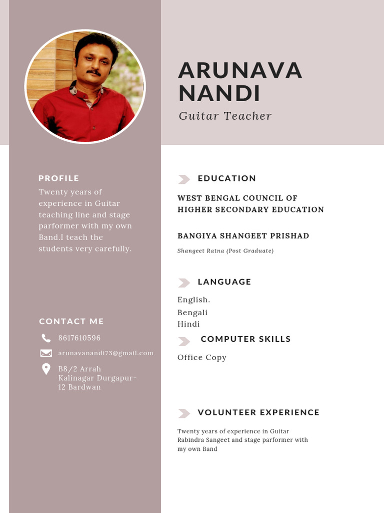 White Simple Student CV Resume - 20250403 - 211418 - 0000 | PDF