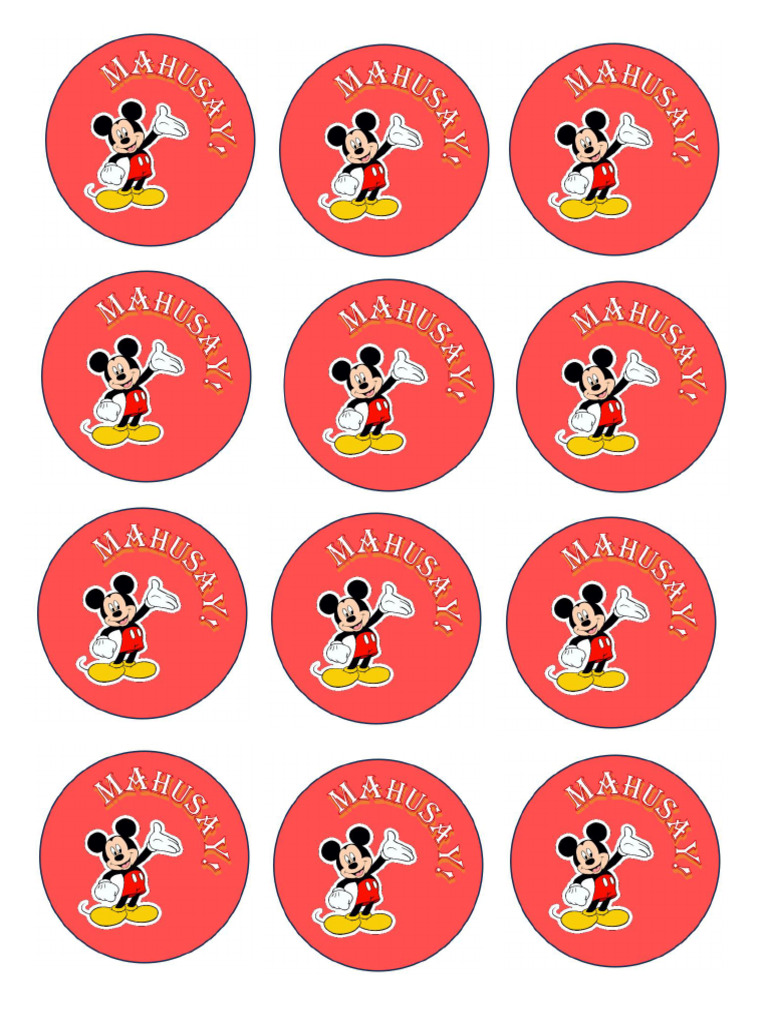 Sticker Mahusay | PDF