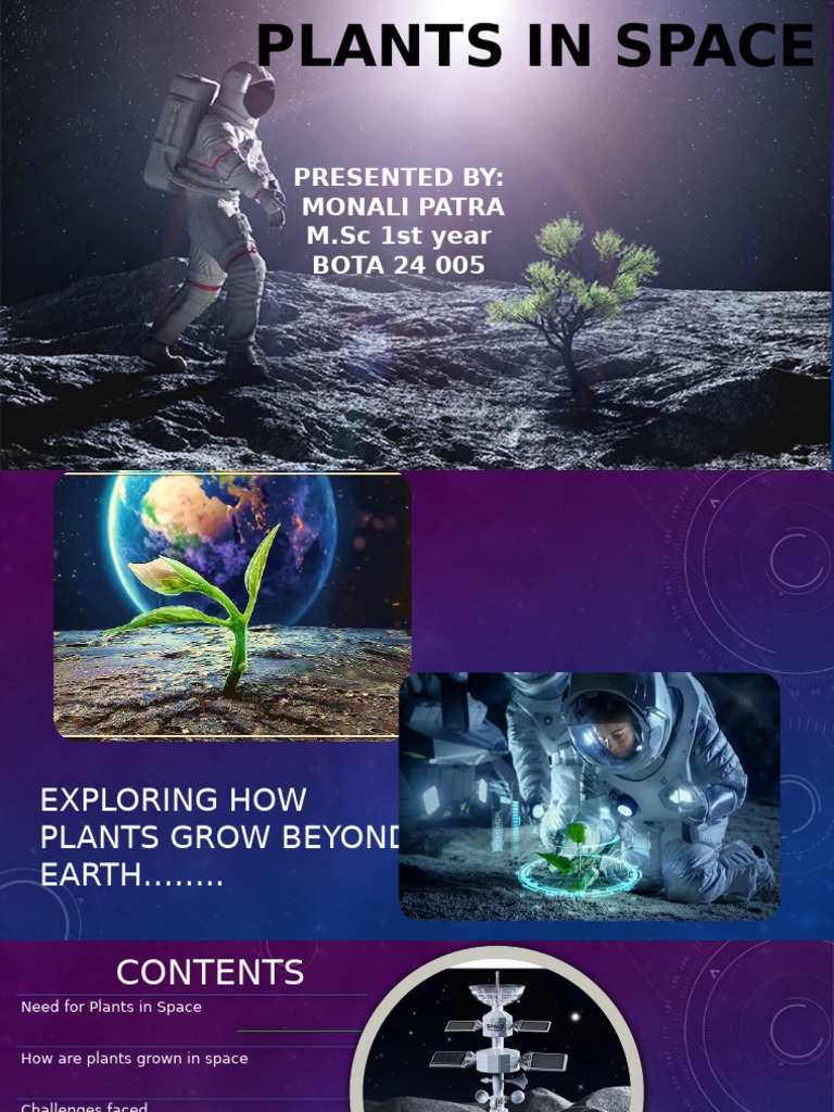 Growing Plants in Space: Challenges & Benefits | PDF | Plants | Biology