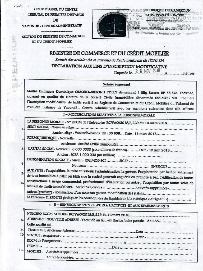RCCM Sci Essimob | PDF