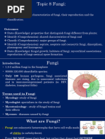 Fungi Characteristics and Classification | PDF | Fungus | Organisms