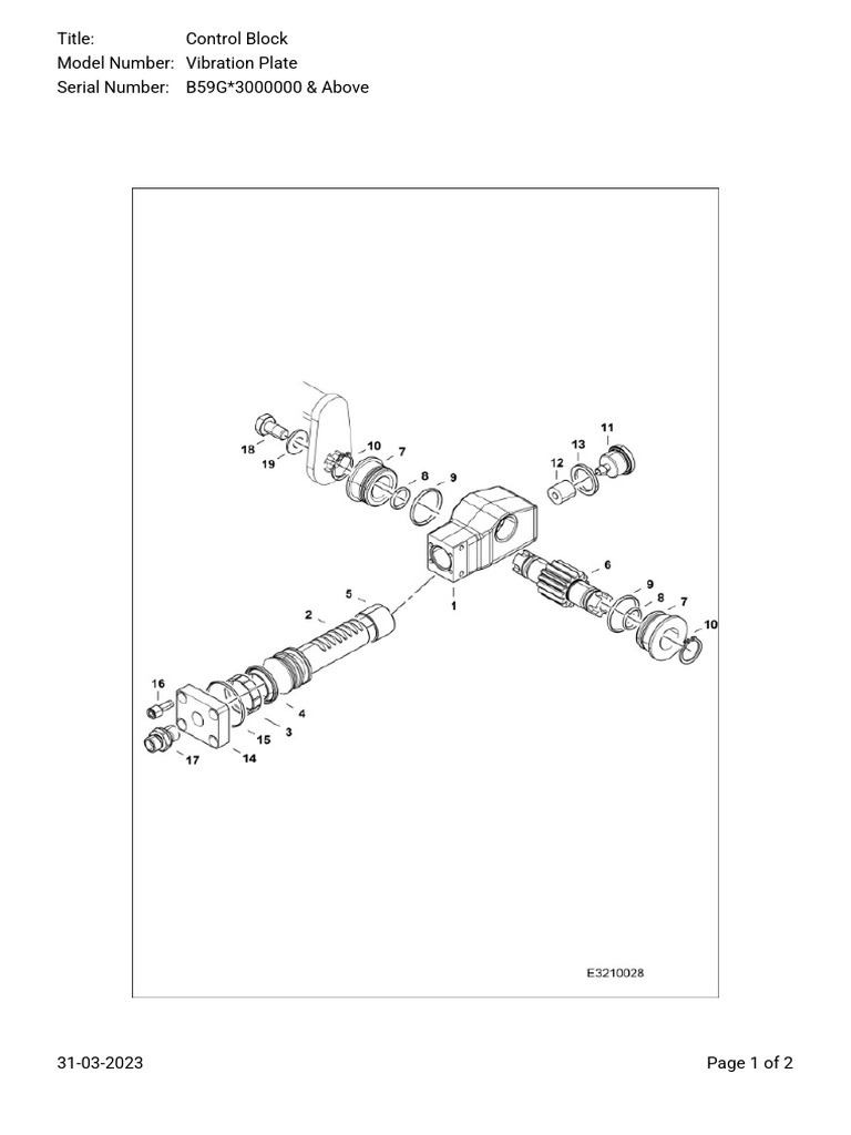 Control Block - Vibration Plate | PDF