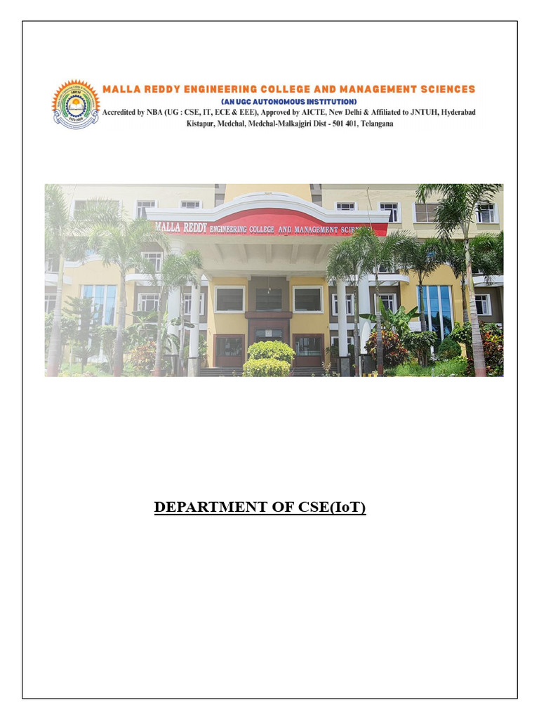 Cso Iot Security Lab Mannual | PDF | Encryption | Internet Of Things