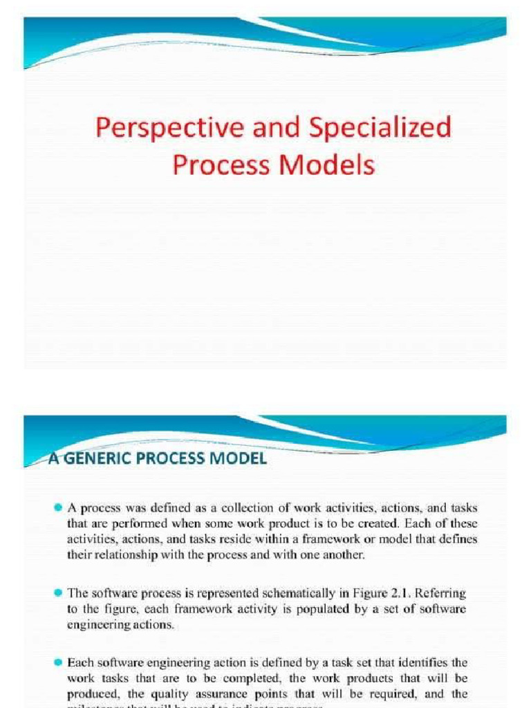 Perspective and Specialized Models | PDF