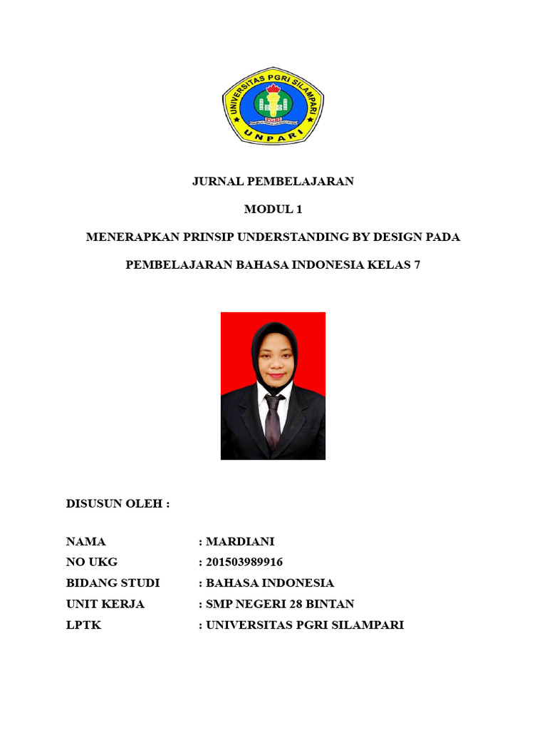 Jurnal Pembelajaran Modul 1 Mardiani | PDF