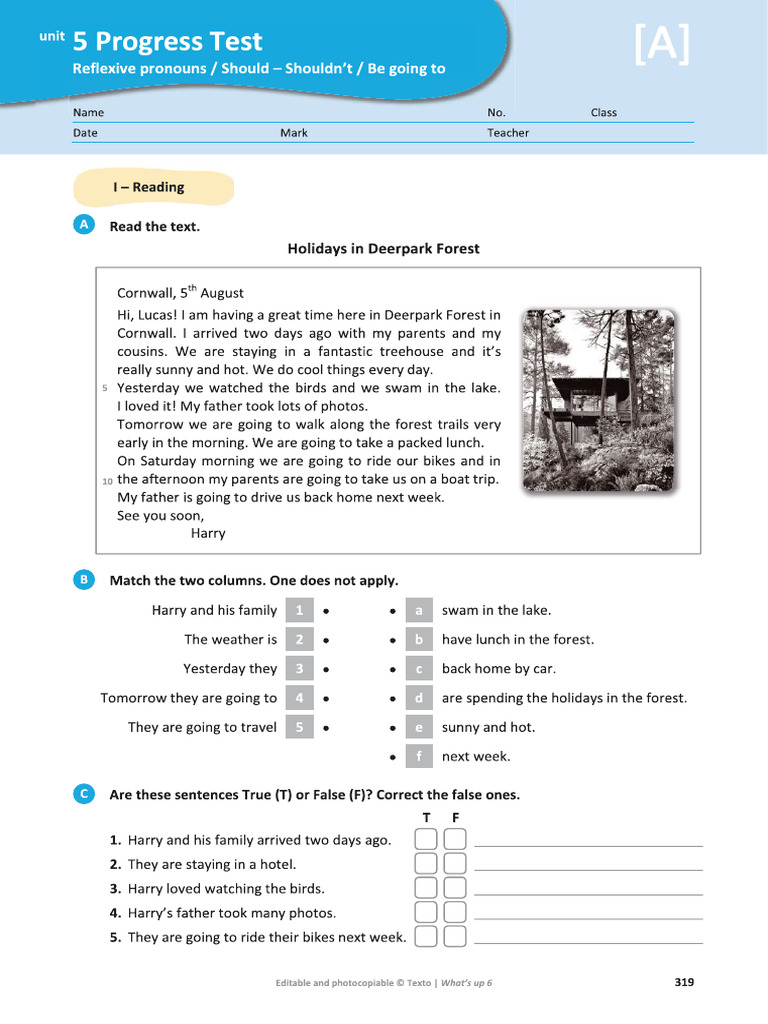 Testunit 5 A | PDF
