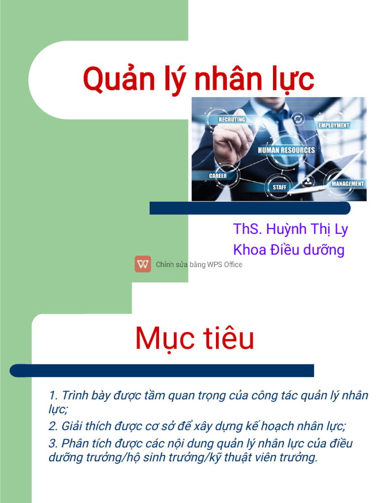 BAI GIANG Quan Ly Nhan Luc | PDF