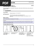 Hach LCK1414 COD Test Method (As Per ISO-6060) | PDF | Chemical ...