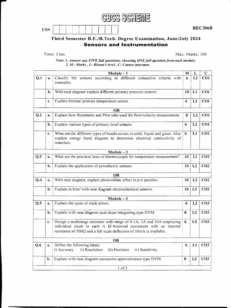 Bec306b July 2024 | PDF