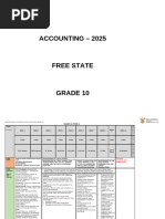 Grade 10 Accounting ATP 2024/25 | PDF | Bookkeeping | Debits And Credits