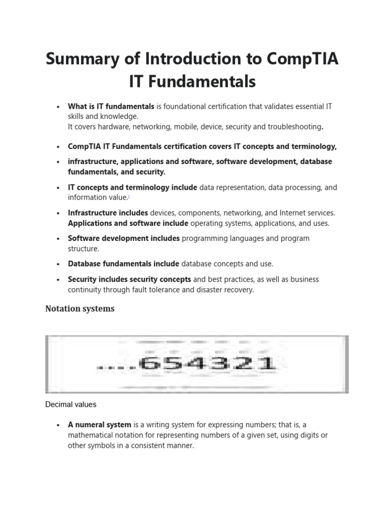 Summary of Introduction To ITF | PDF | Character Encoding | Ascii