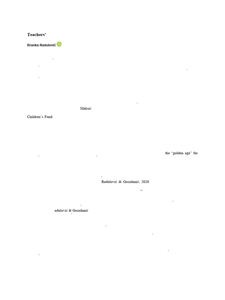 Teachers Opinions About Elitism Education | PDF | Gifted Education ...