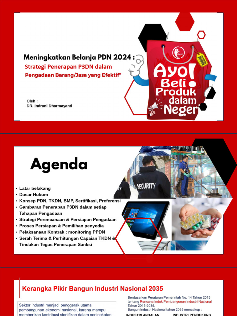 Update - Strategi Peningkatan Belanja PDN - 2024 | PDF
