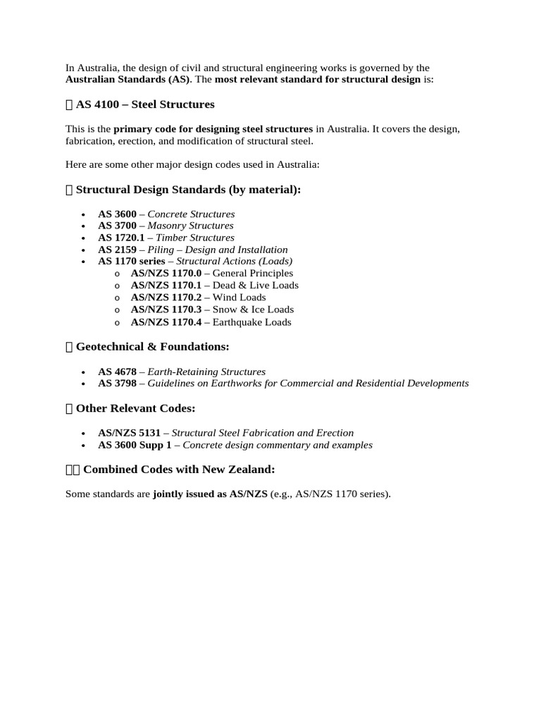 Australia CODE | PDF