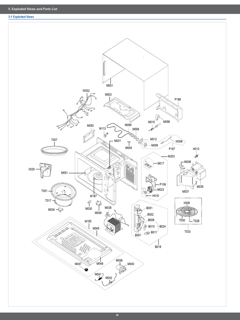 Exploded Views and Parts List Guide | PDF
