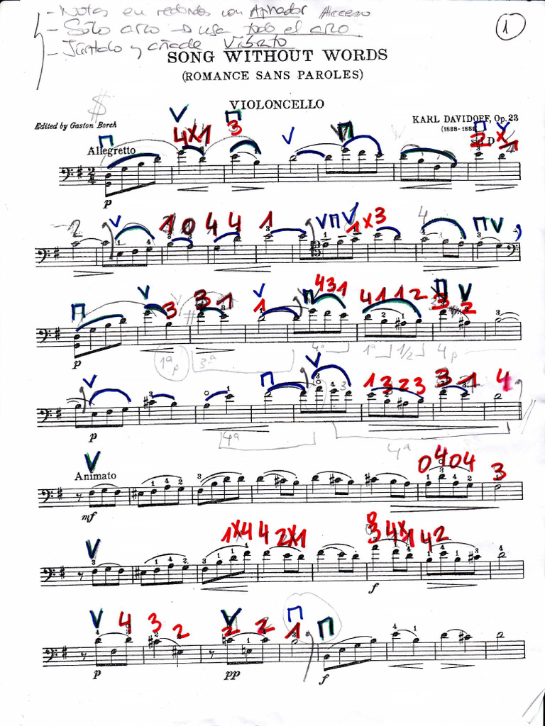 Song Without Words | PDF