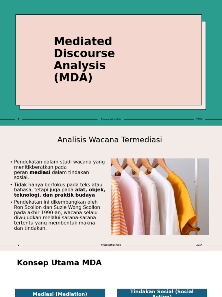 06_Mediated Discourse Analysis | PDF