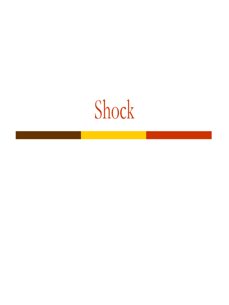 Shock | PDF | Shock (Circulatory) | Angiotensin