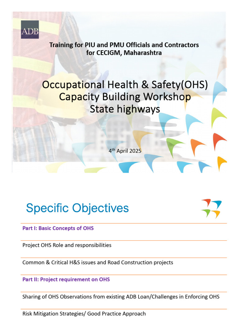 OHS Capacity Building Training-04042025 | PDF | Occupational Safety And ...