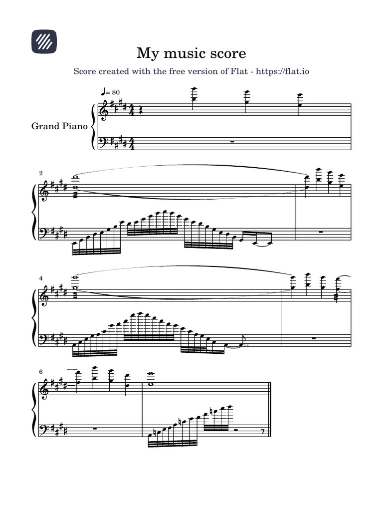 My Music Score | PDF