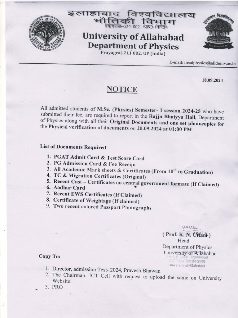 MSC Physics057 | PDF