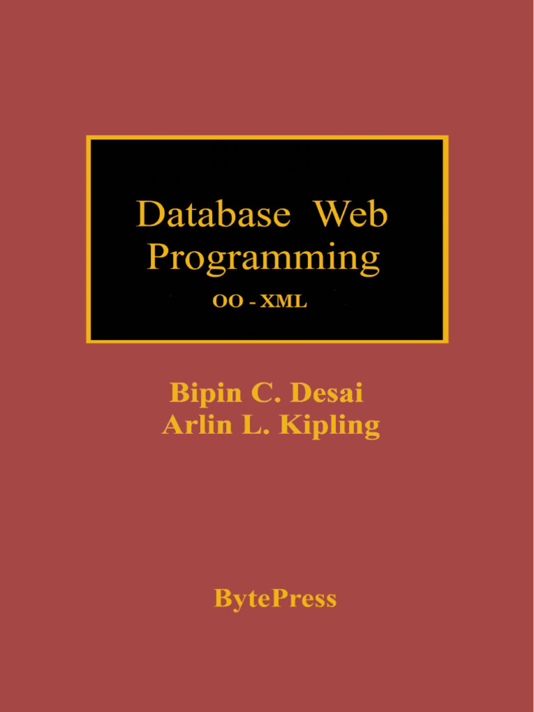 WebDB Desai Kipling Oct 2020 | PDF | Relational Database | Html Element