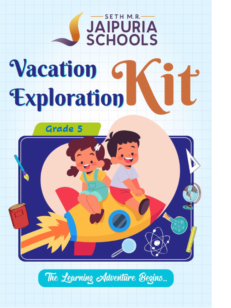 Holiday Exploration Kit for Grade 5 | PDF | Learning
