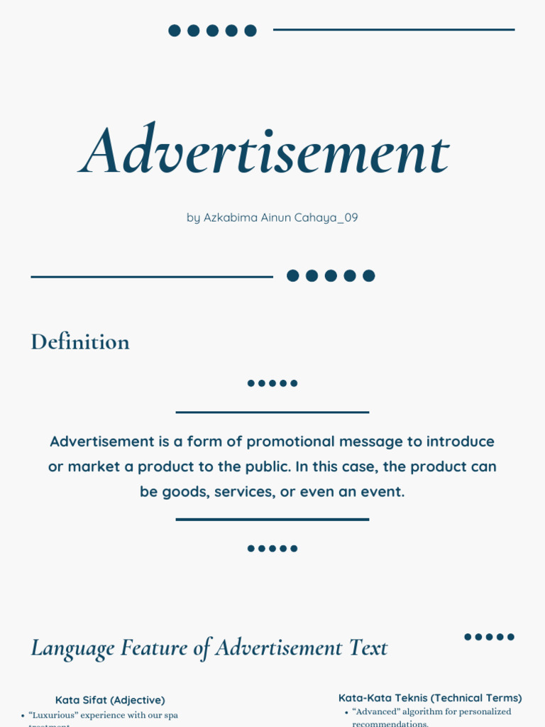 Advertisement 9. Azkabima Ainun Cahaya - 20250430 - 184538 - 0000 | PDF ...