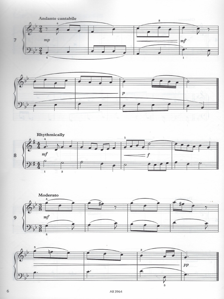 Grade 3 Sight Reading (Page 3) | PDF