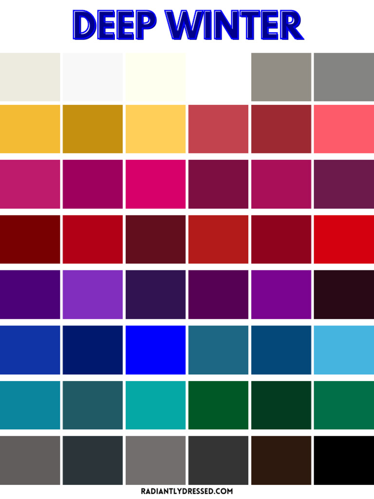 Deep Winter Starter Kit | PDF