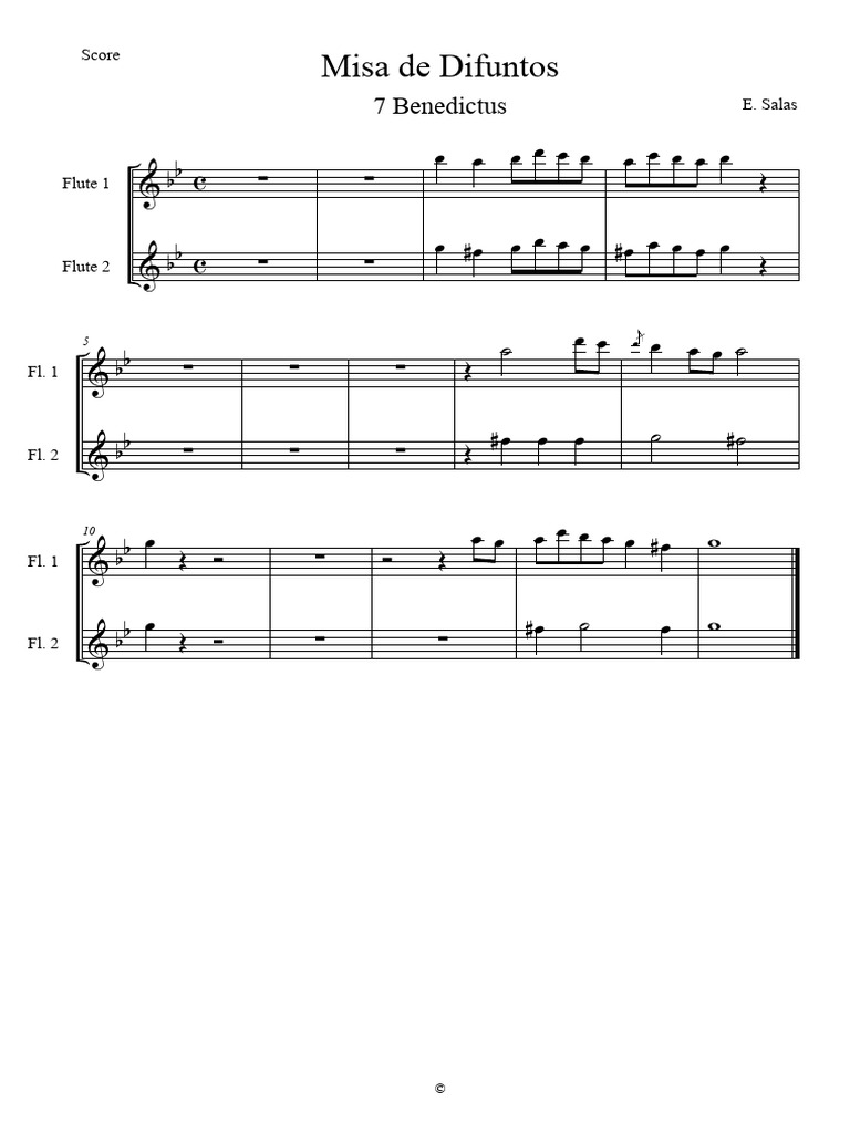 7 Benedictus | PDF