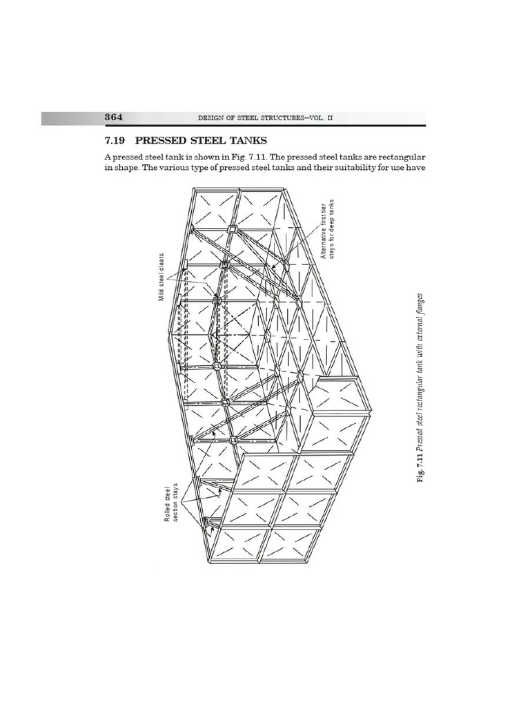 Pressed Steel Tanks Design Guide | PDF