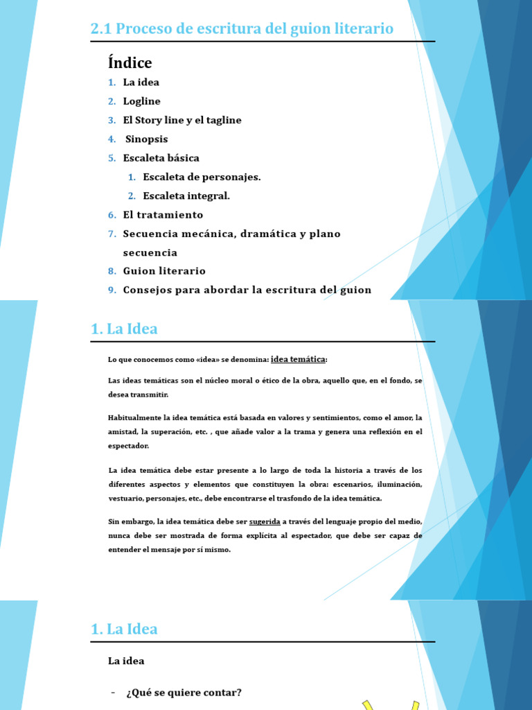 Guía Completa para Escribir un Guion | PDF