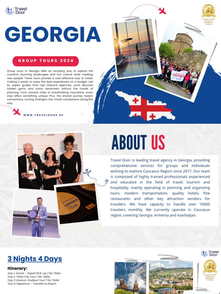 Group Tours in Georgia: Explore 2024 | PDF