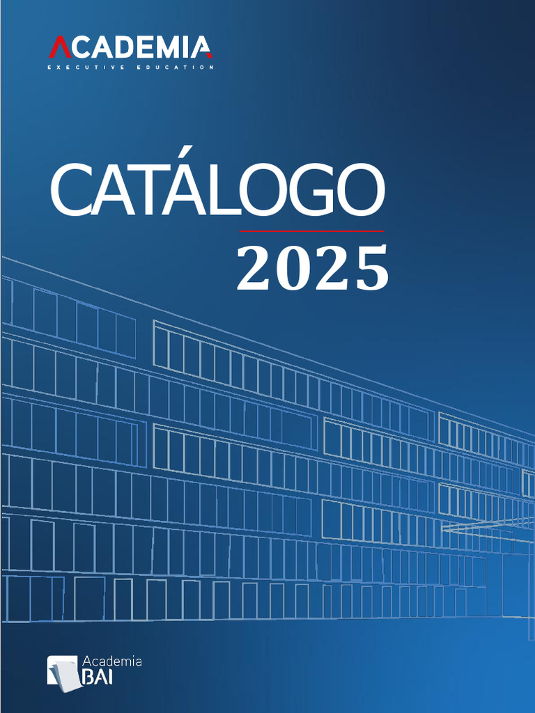 Academia BAI - Catálogo 2025 - V.5 1 | PDF | Pós-graduação | Inovação