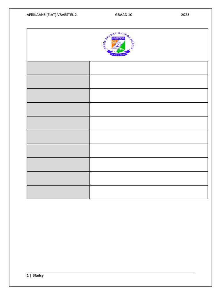 GR 10 June p2 | PDF