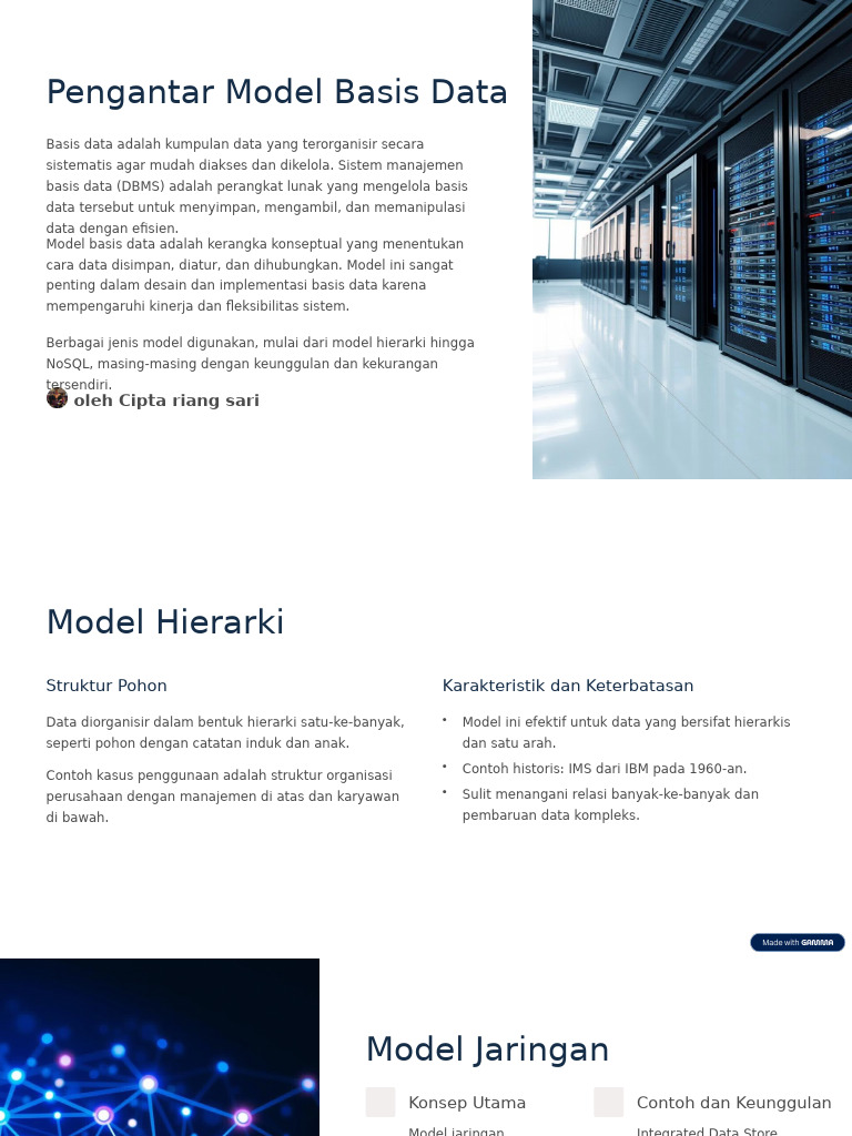 Pengantar Model Basis Data | PDF