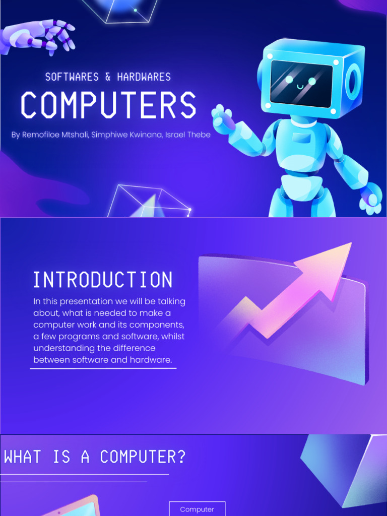Computers, Softwares & Hardwares | PDF | Computer Data Storage ...