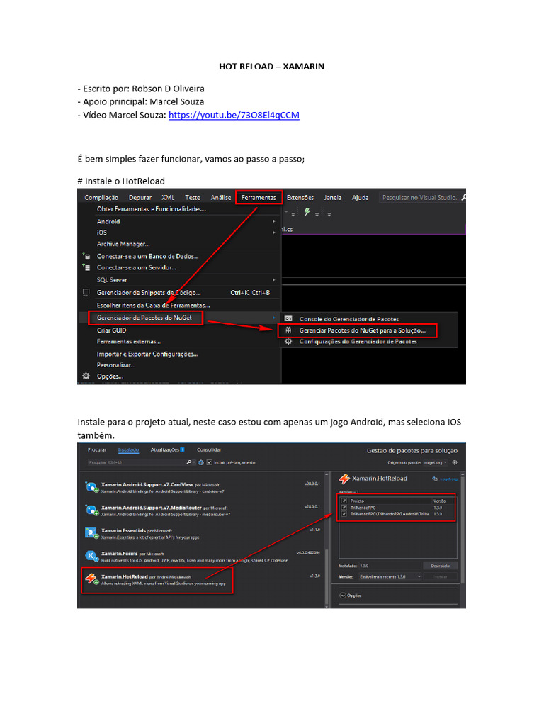 HOT RELOAD XAMARIN VS-2019 | PDF