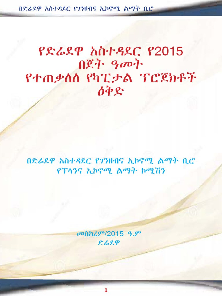 2015 Capital Leadin Plan | PDF