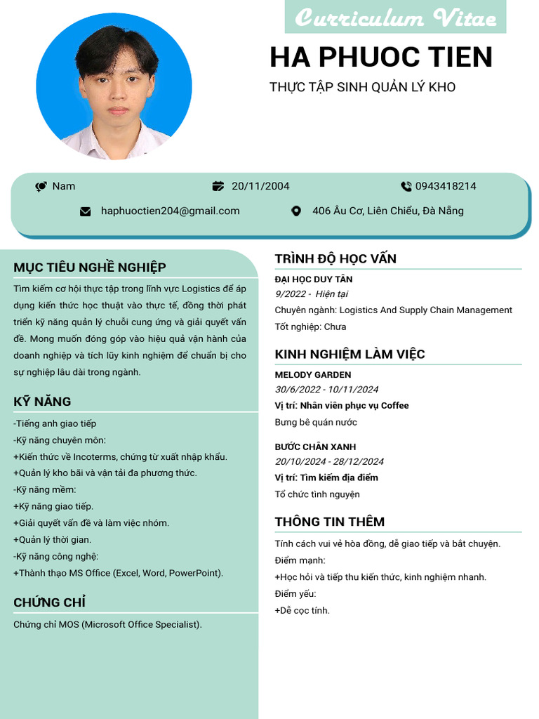 CV Logistics | PDF
