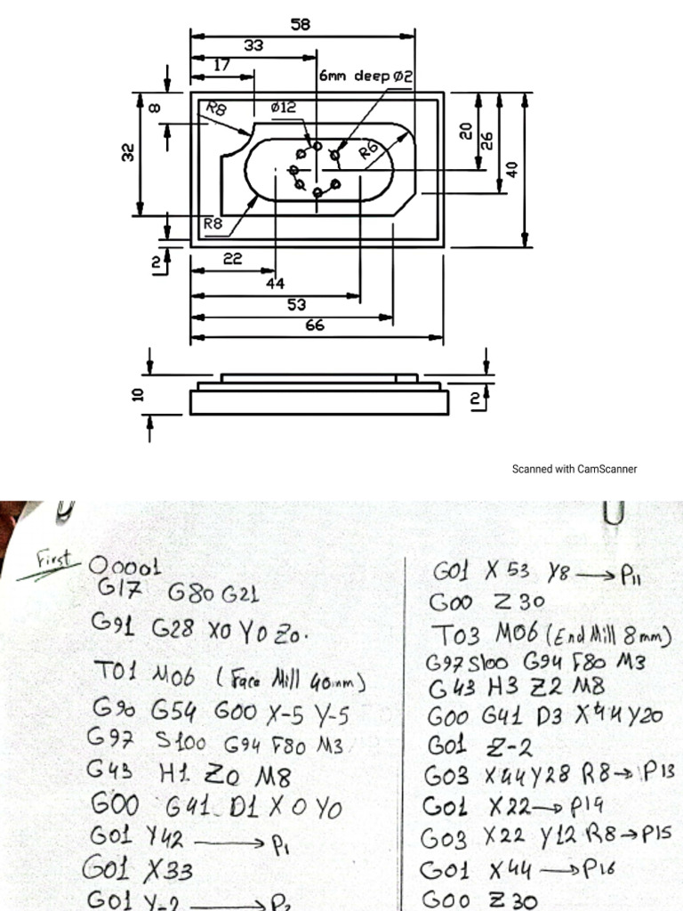 CNC Milling Exercises | PDF
