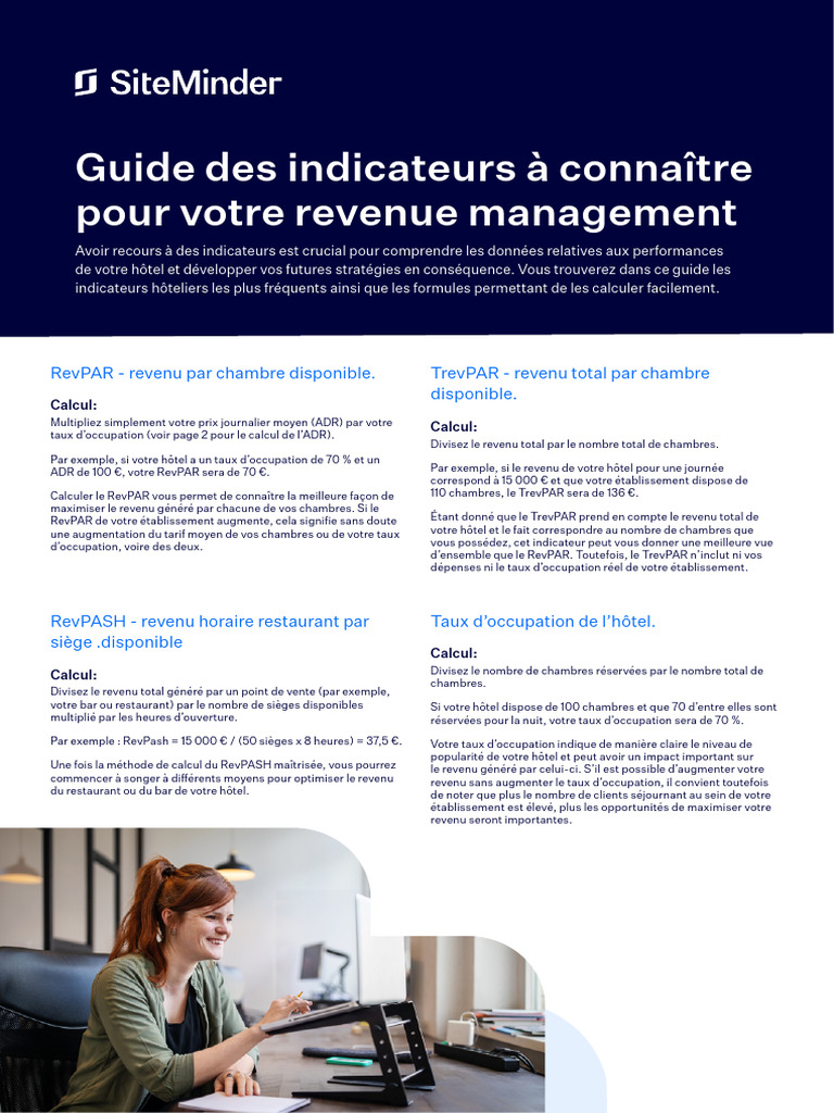 Indicateurs clés pour le revenue management | PDF | Hôtel | Économie