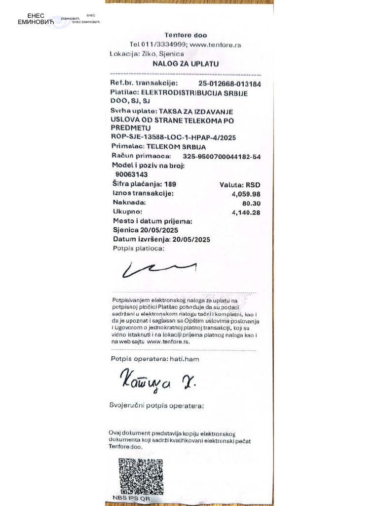 Taksa 4 059 - Telekom | PDF